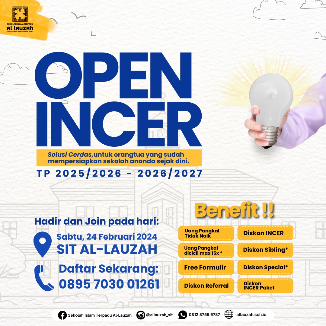INCER ACADEMIC YEAR 2025/2026 & 2026/2027 – SIT Al-Lauzah